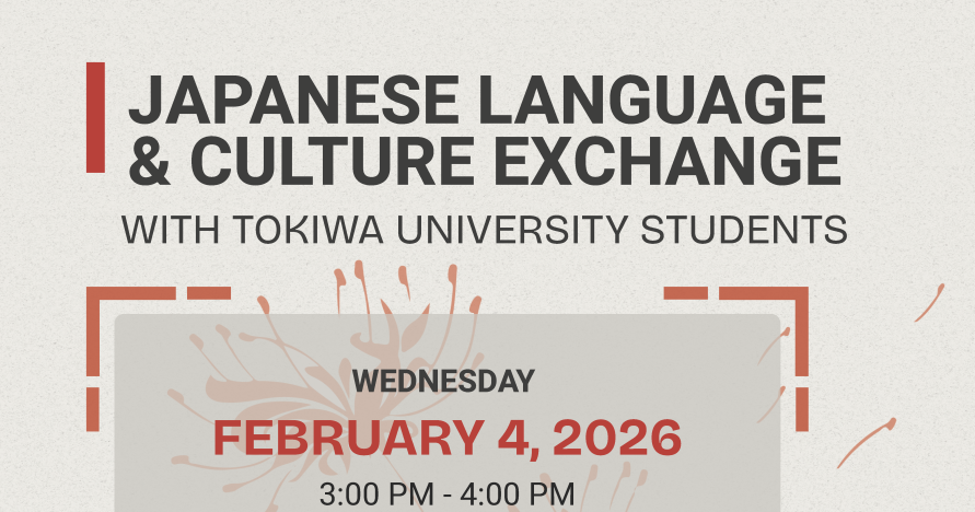 Japanese Language & Culture Exchange | UCI School of Humanities